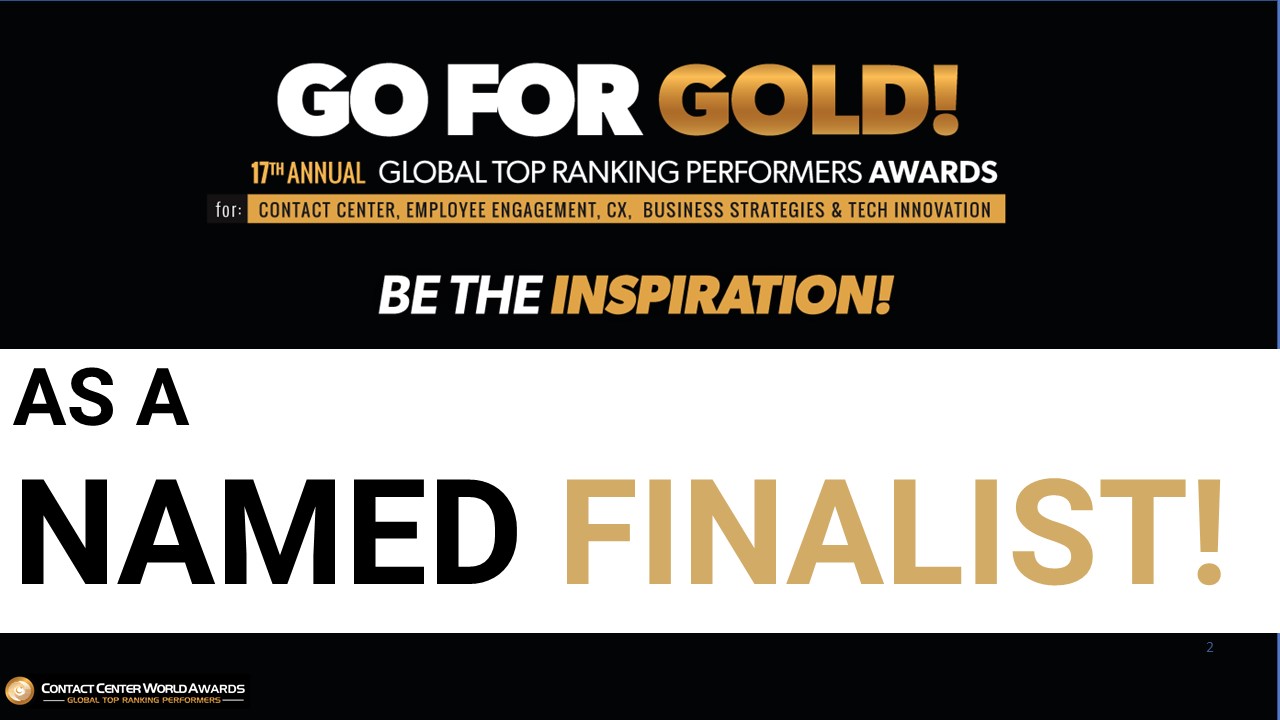 Contact Center World Awards