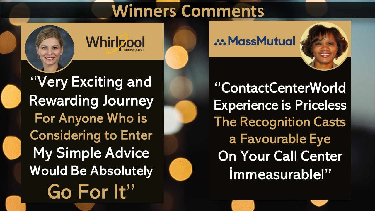 Contact Center World Awards