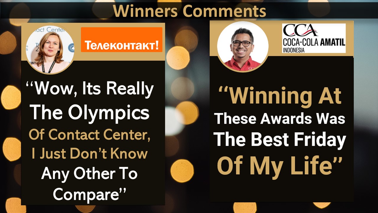 Contact Center World Awards